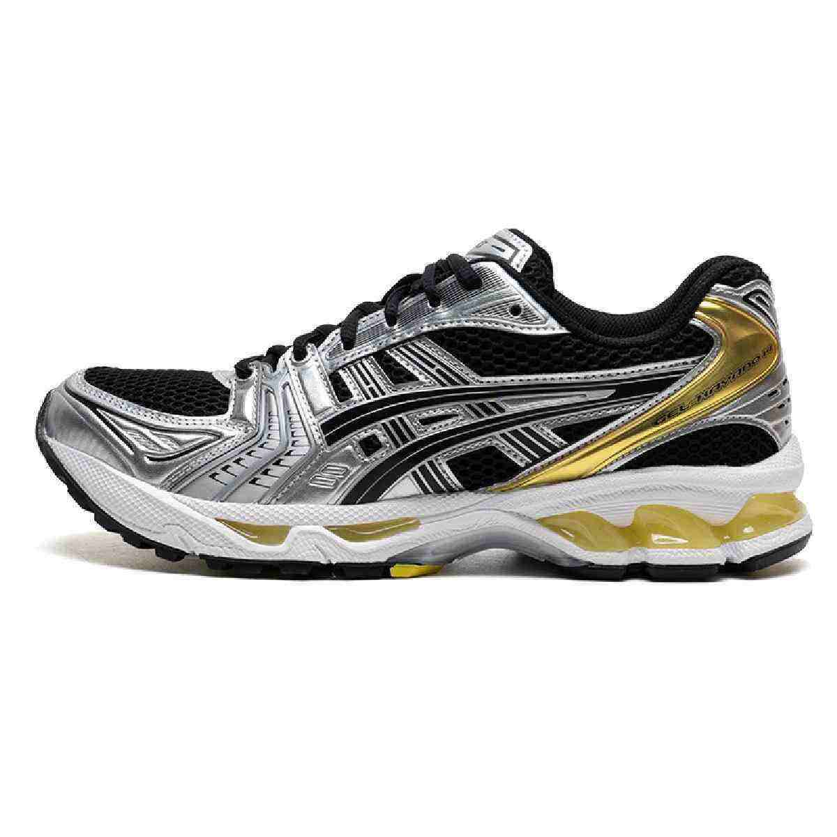 ASICS GEL-KAYANO 14 - Black/Lemon Spark ASICS GEL-KAYANO – رفعة